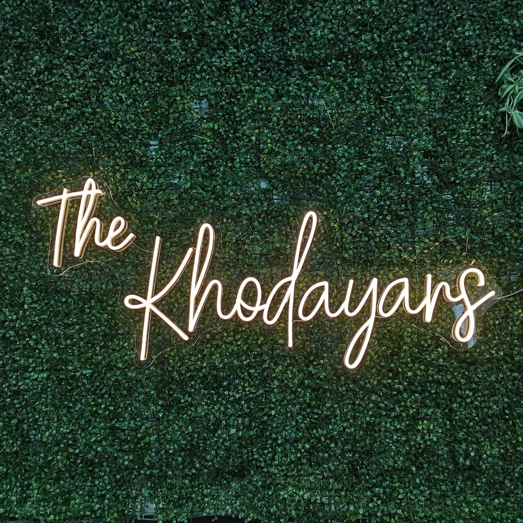 Staggered Neon Sign Wedding , Custom Neon Sign Battery Operated, Neon ...