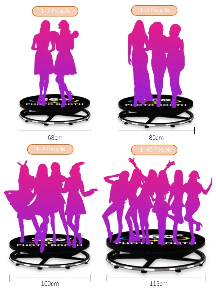 Infinity Glass mirror 360 photo booth | 360 SPINNER photobooth | Photo ...