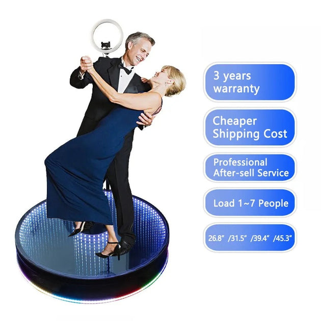 Infinity Glass mirror 360 photo booth | 360 SPINNER photobooth | Photo ...